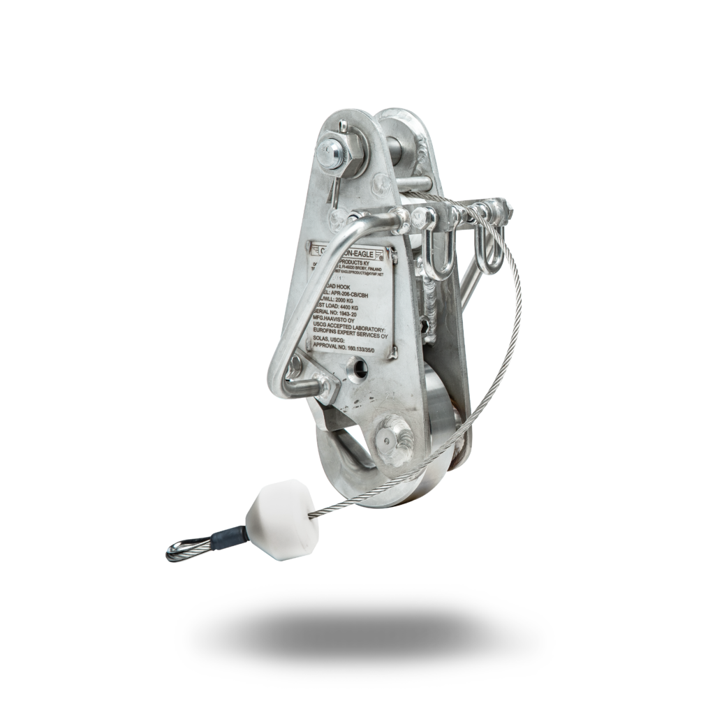 Cranston-Eagle Davit Mounted Off-Load Hooks - Centek Marine